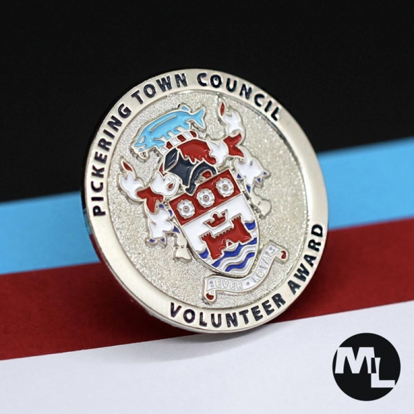 Custom Made Soft Enamel Badges - ML Badges & More