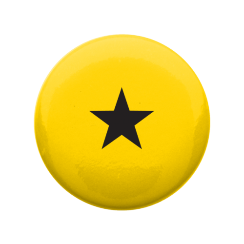 One Star Button Badge - ML Badges